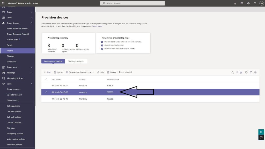 How To Add An IP Phone To Teams For Direct Routing - Stream Networks